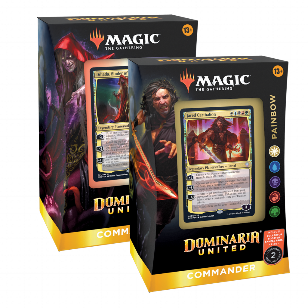 Magic: The Gathering – Dominaria United – Commander Deck-Set (2 Decks) Englisch – COMIC ATTACK ...