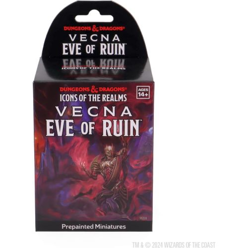 D&D Icons of the Realms Miniatures: Vecna – Eve of Ruin – Booster ...