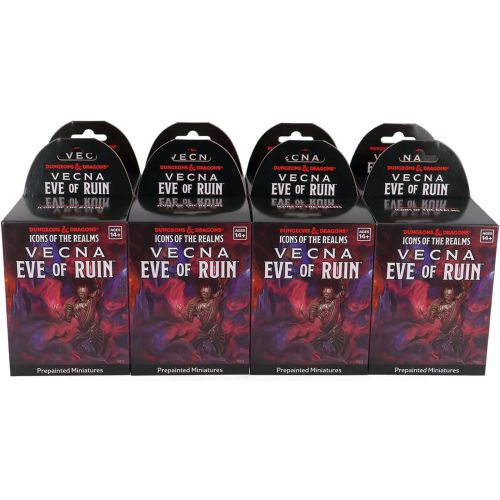 D&D Icons of the Realms Miniatures: Vecna – Eve of Ruin – Booster-Brick ...